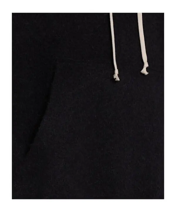 Rick Owens Alpaca Blend Hoodie