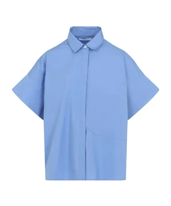 Co Boxy Ss Shirt - Blue