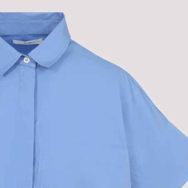 Co Boxy Ss Shirt - Blue