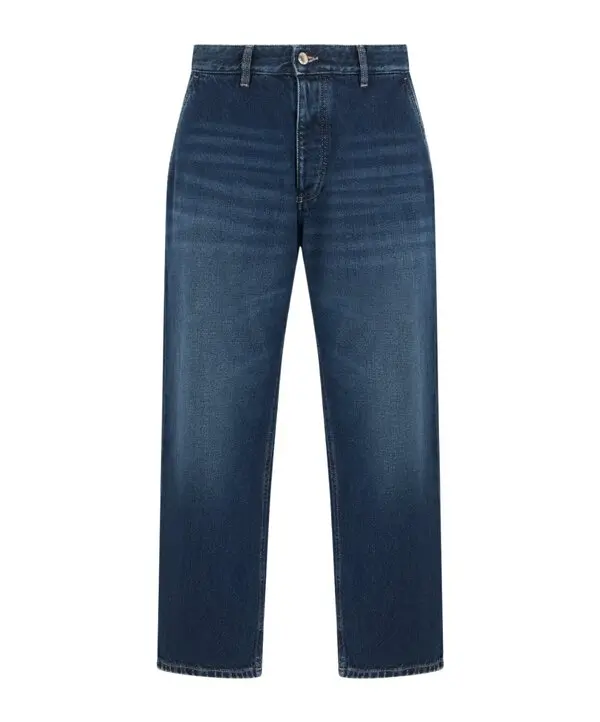 ICON DENIM LOS ANGELES Straight-leg Five-pocket Jeans - Blue