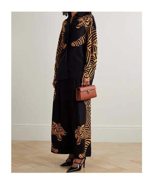 Farm Rio Tiger Print Shirt