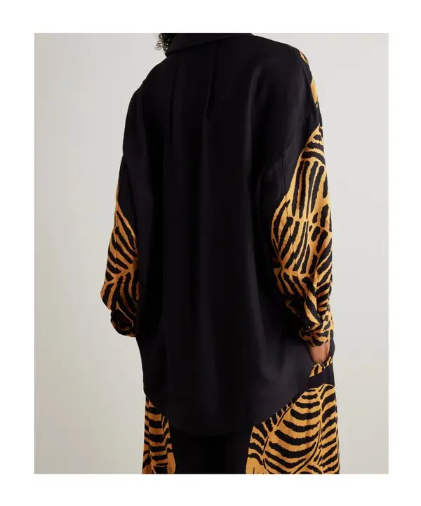 Farm Rio Tiger Print Shirt