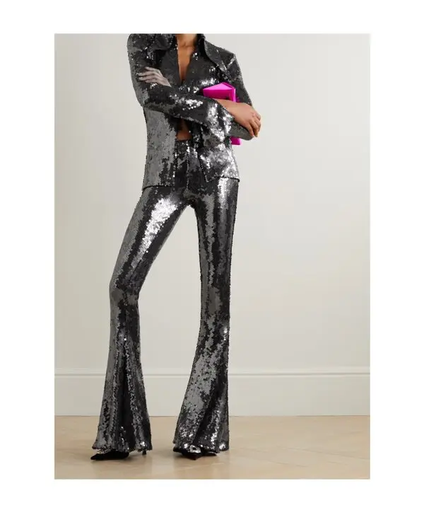 16Arlington Sequined Flared Bell-bottom Pants