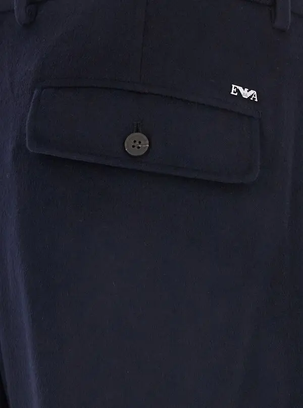 Emporio Armani Belt Loop Casual Pants