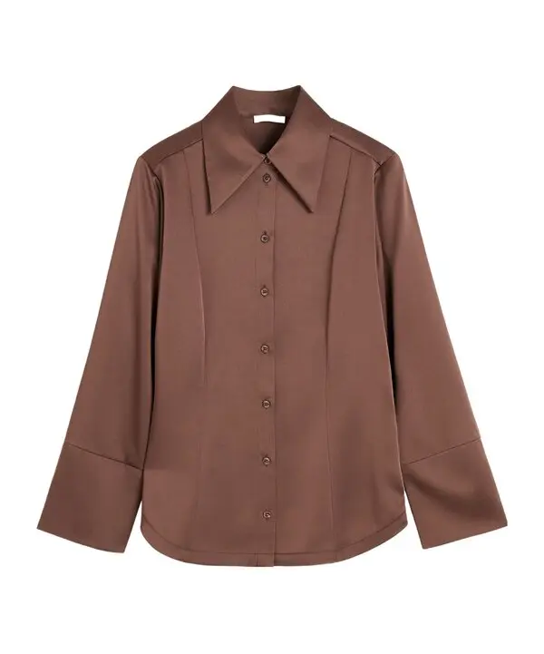BY MALENE BIRGER Rosiannas Wide-collar Shirt