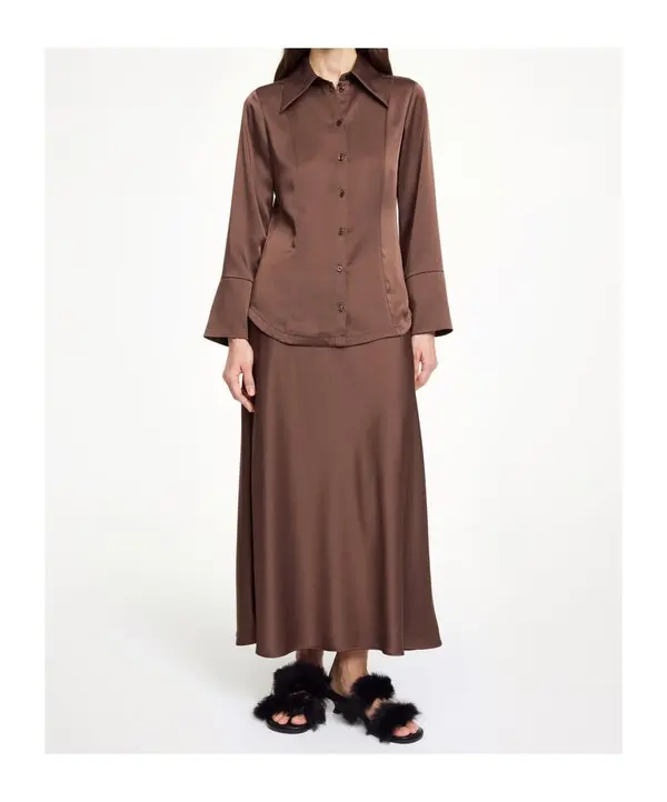 BY MALENE BIRGER Rosiannas Wide-collar Shirt
