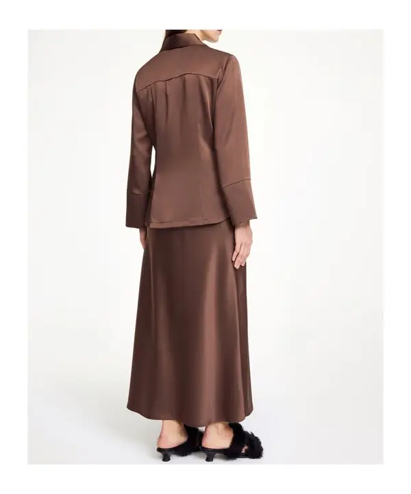 BY MALENE BIRGER Rosiannas Wide-collar Shirt