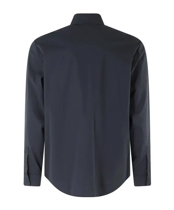 Aspesi Peak Collar Long Sleeve Shirt