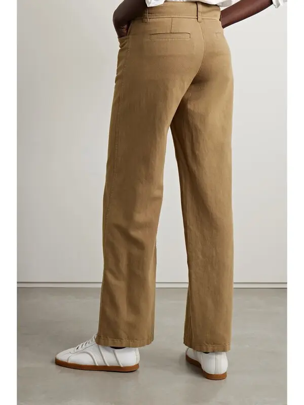Vince High-waisted Straight-leg Pants