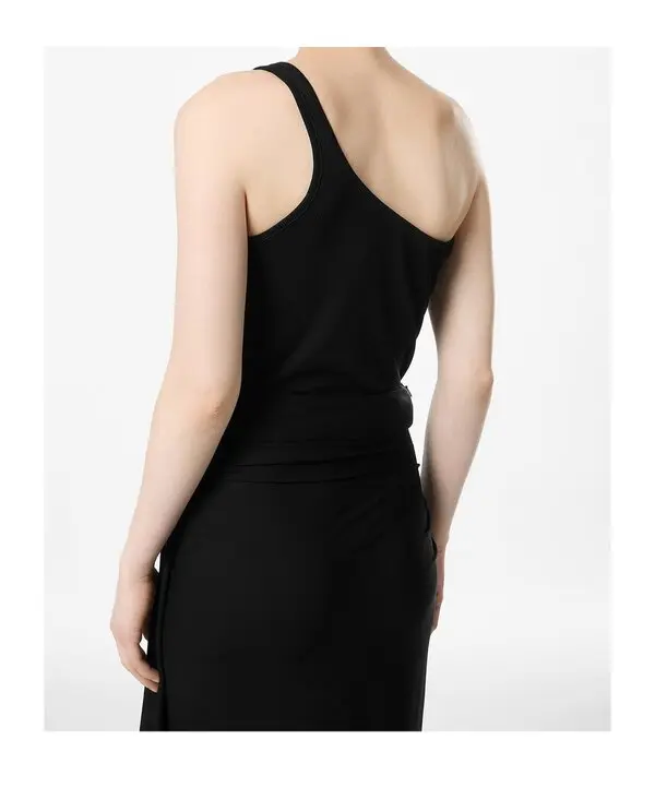 TOM FORD One-shoulder Ribbed Top