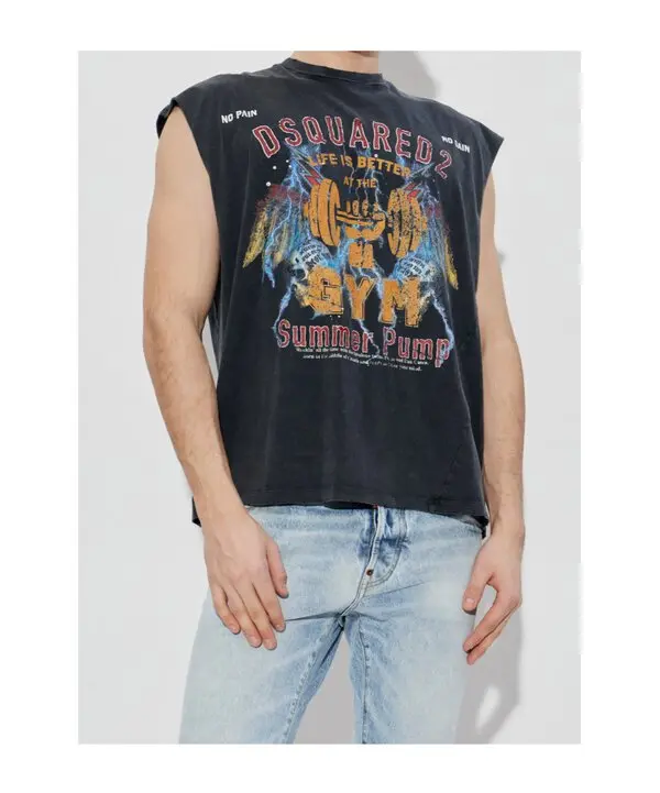 Dsquared2 Rock Wash Iron Fit T-shirt