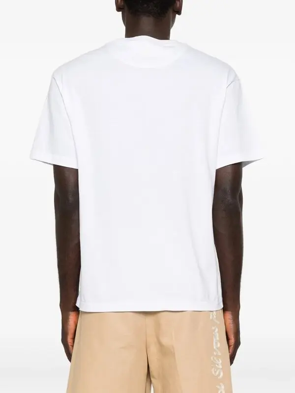 Etro Floral-embroidered Crewneck T-shirt