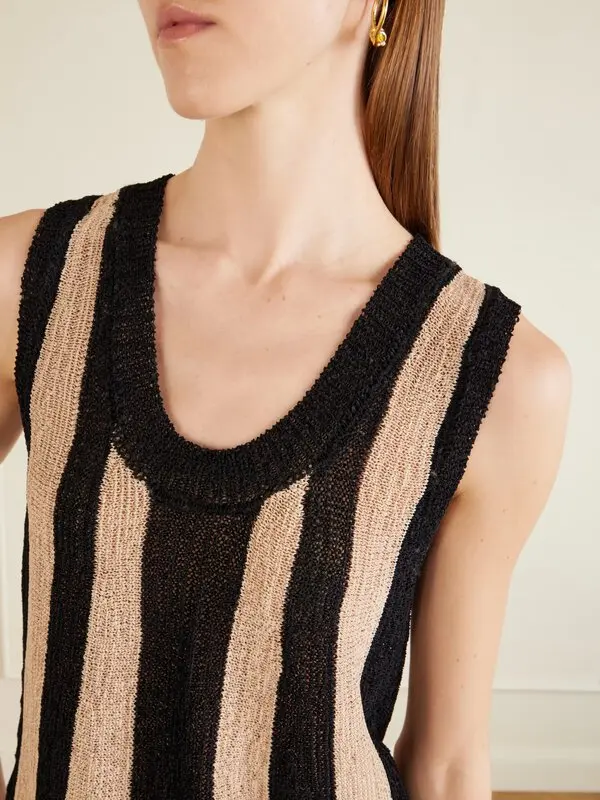 Dries Van Noten Striped Knit Sweater