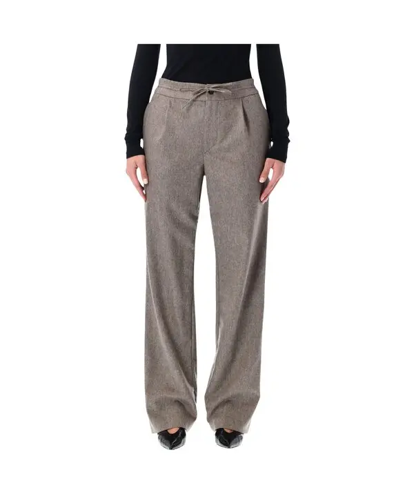 Loulou De Saison Harlem Drawstring Pants - Taupe Mela
