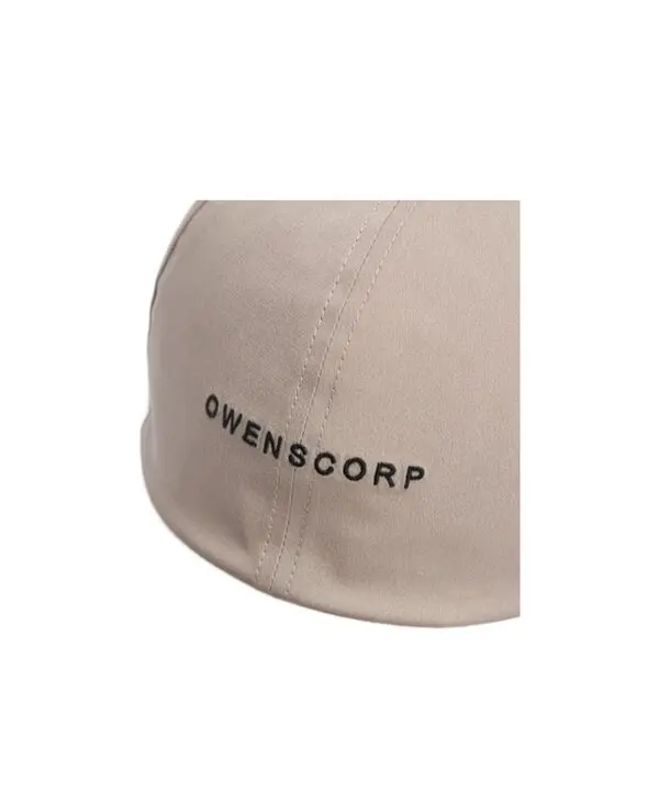 Rick Owens Logo Baseball Cap - Nude