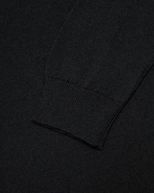 Max Mara Round Neck Long Sleeve Pullover - Black