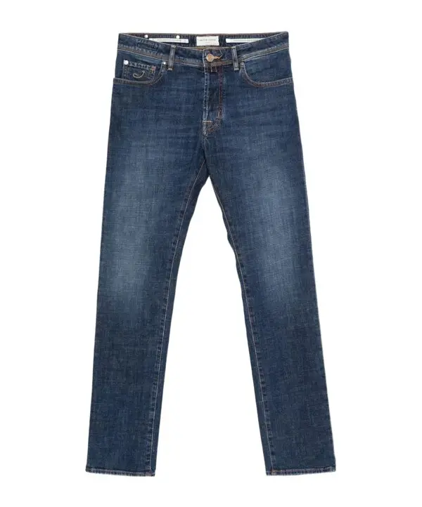 Jacob Cohen Faded Wash Jeans - Blue