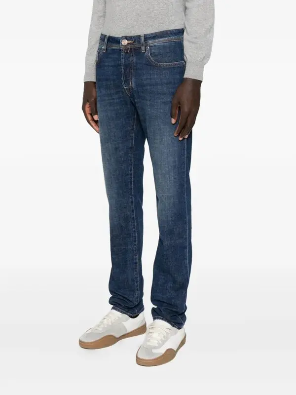 Jacob Cohen Faded Wash Jeans - Blue