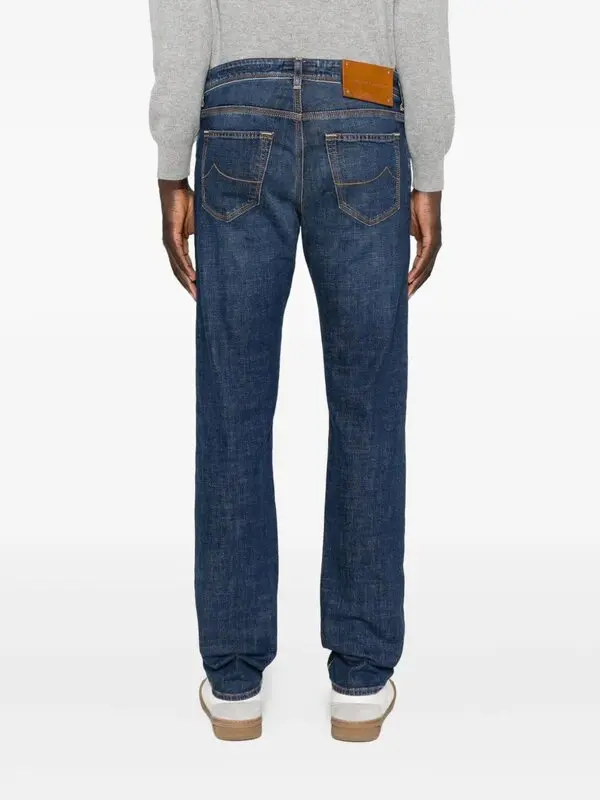 Jacob Cohen Faded Wash Jeans - Blue