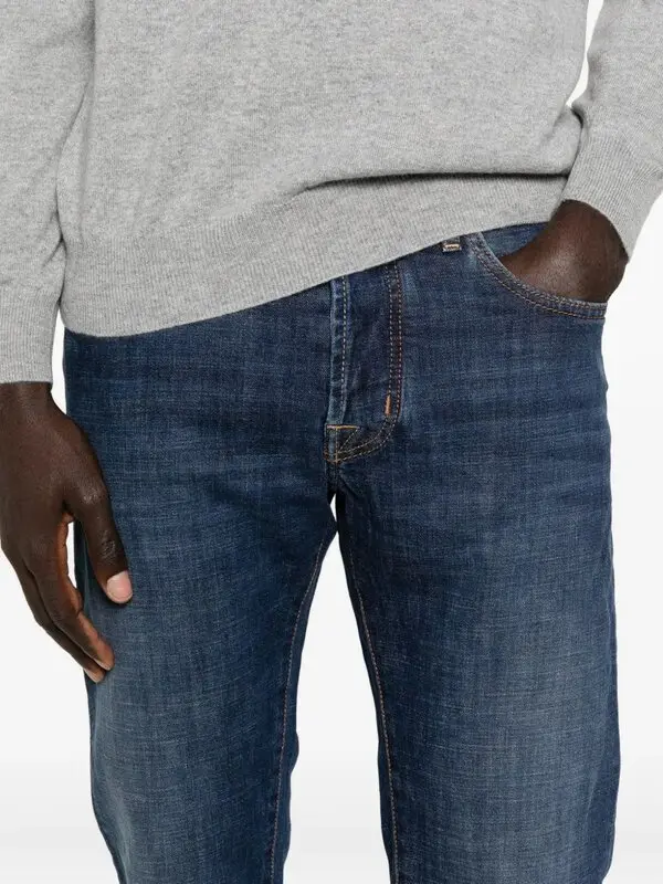Jacob Cohen Faded Wash Jeans - Blue