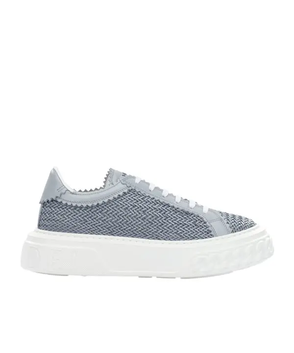 Casadei Woven Platform Low-top Sneakers