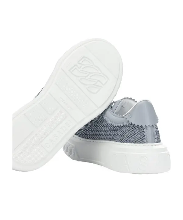 Casadei Woven Platform Low-top Sneakers