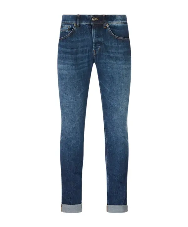 DONDUP Jeans With Button Closure And Five-pocket Styling - Blue