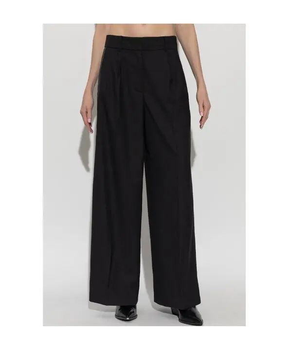 ALLSAINTS Noa Wide-leg Pleated Trousers
