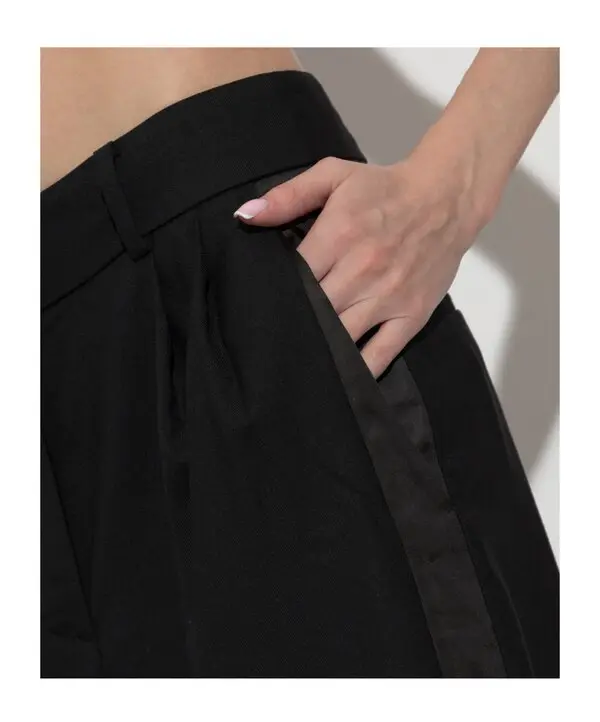 ALLSAINTS Noa Wide-leg Pleated Trousers