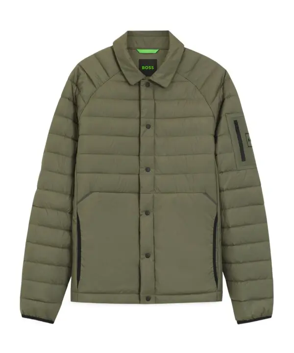Hugo Boss Water-repellent Shirt Jacket