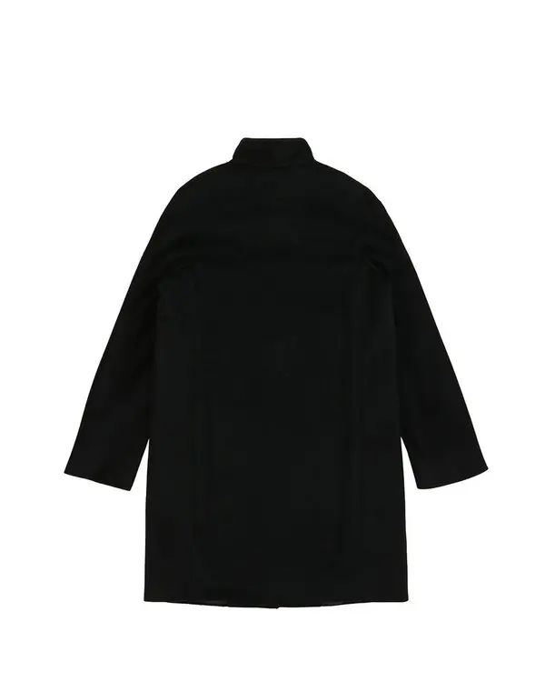 Max Mara Stand-up Collar Coat - Black