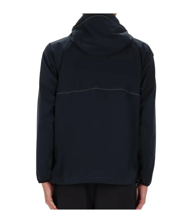 AND WANDER Pertex Hooded Windbreaker Jacket - Blue