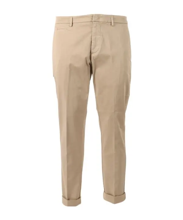 DONDUP Joe Cotton Trousers - Nude