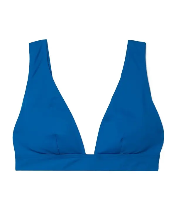 ERES Chrome Triangle Bikini Top - Blue