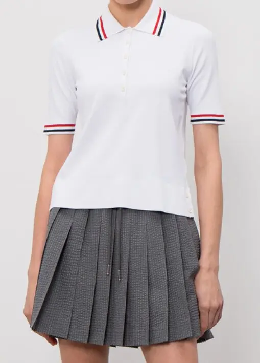 Thom Browne Striped Polo Shirt