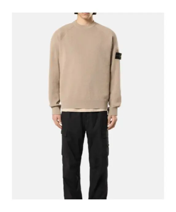 Stone Island Crew Neck Knitted Sweater