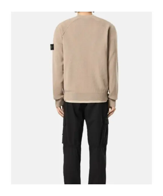 Stone Island Crew Neck Knitted Sweater