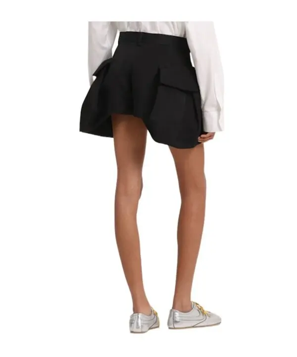 Sacai Double-face Silk Blend Shorts