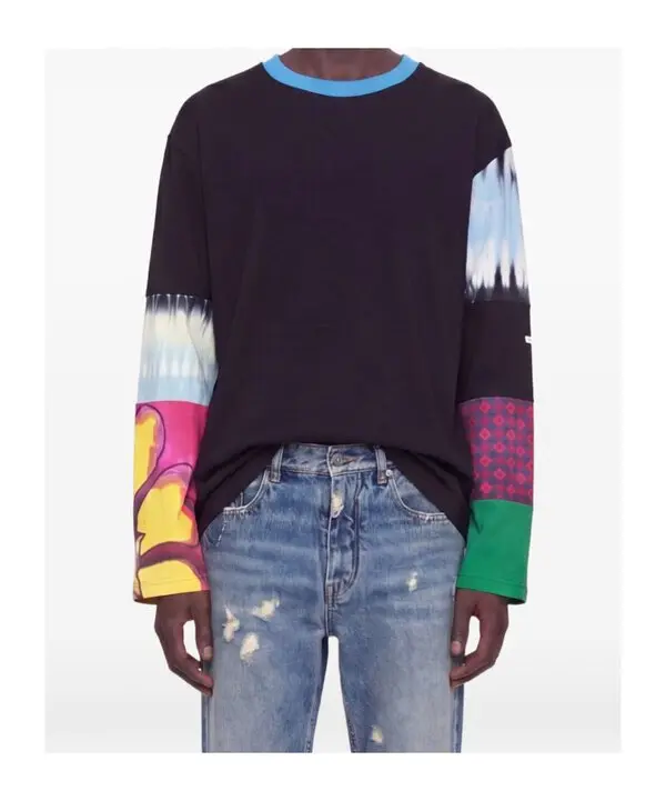 Celine Long Sleeved T-shirt In Cotton Jersey