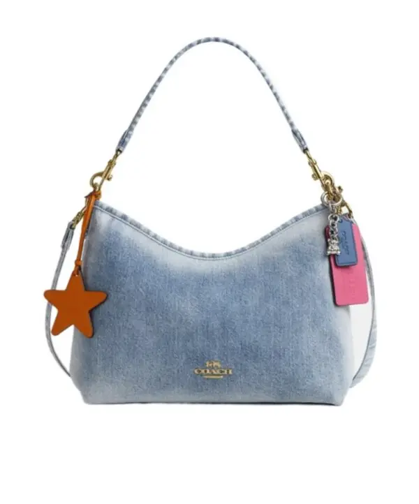 COACH Laurel Shoulder Bag With Charms - Blue