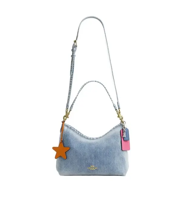 COACH Laurel Shoulder Bag With Charms - Blue