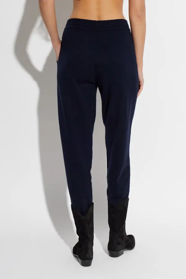 Isabel Marant Étoile Drawstring Embroidered Trousers