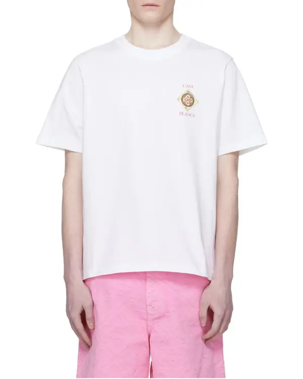 Casablanca Music Graphic T-shirt - White