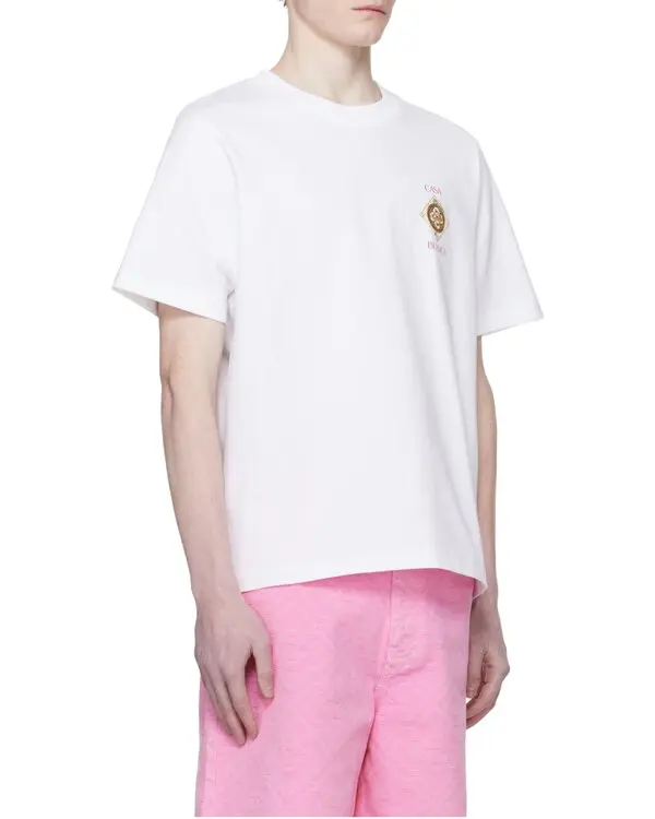 Casablanca Music Graphic T-shirt - White