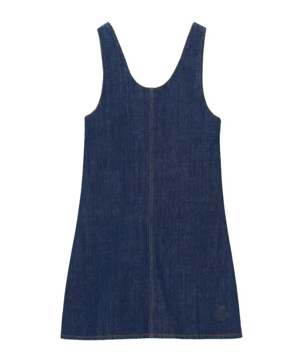 Ami Short Strappy Dress - Indigo