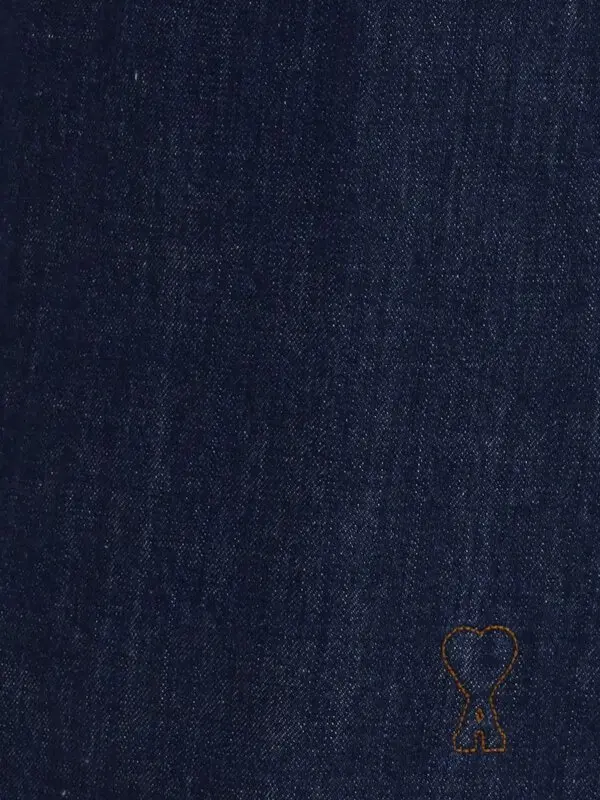 AMI Paris Short Strappy Dress - Indigo