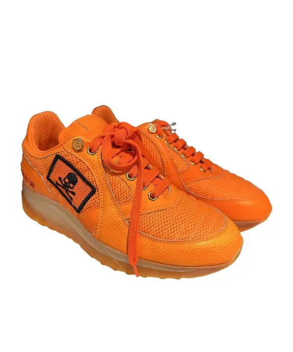 Philipp Plein Logo Lace-up Sneakers