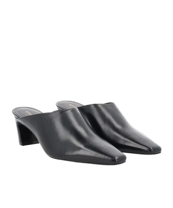 STUART WEITZMAN Stassi Mule 50 High-heeled Sandals - Black