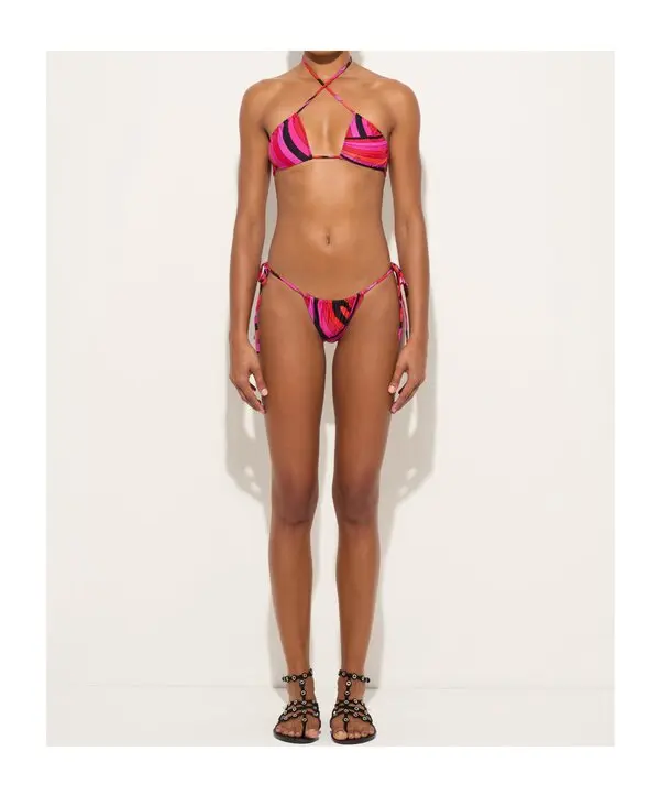 Emilio Pucci Marmo Bikini Briefs - Multicolor