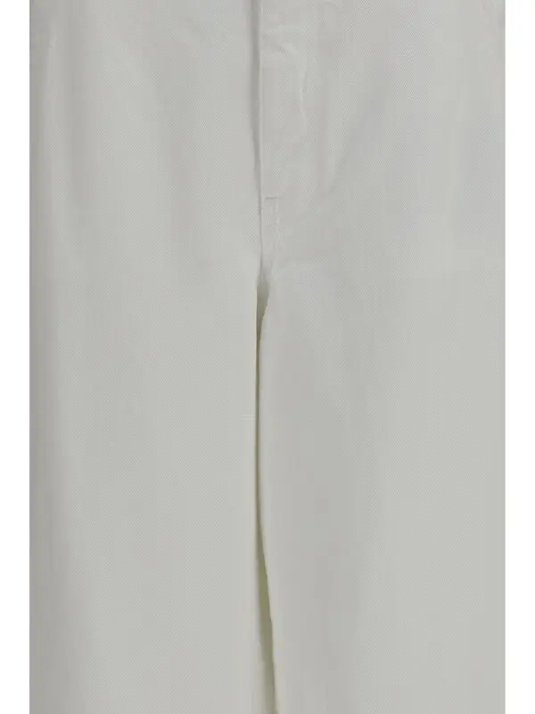 Brunello Cucinelli Wide-leg Turn-up Trousers - Gray